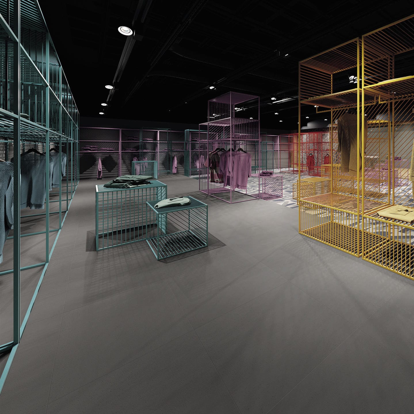 Porcelain stoneware tile - BLOCK - CERAMICHE CAESAR - matte / natural ...