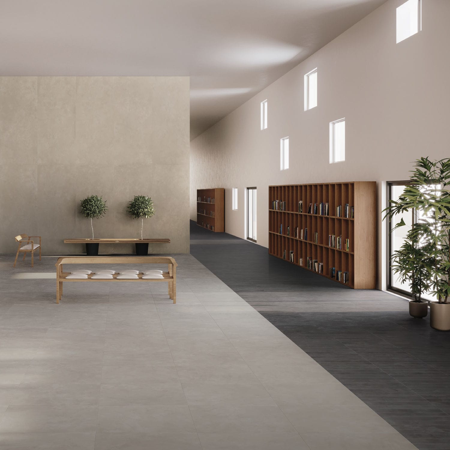 Indoor tile - WING - CERAMICHE CAESAR - outdoor / living room / wall