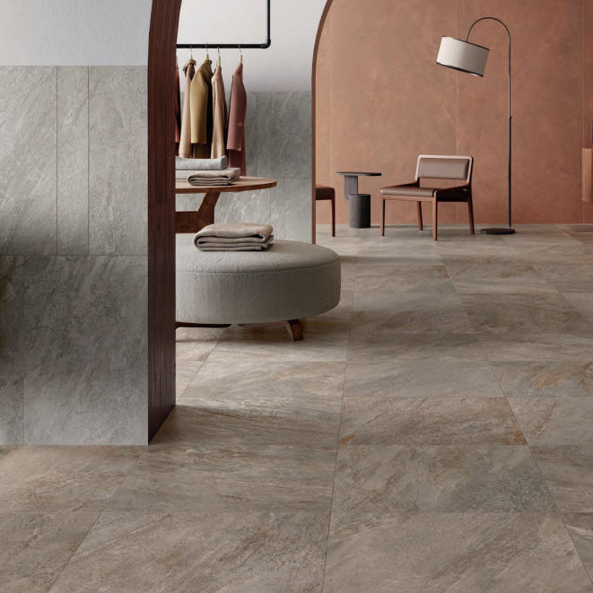 Porcelain stoneware tile - WILD - CERAMICHE CAESAR - polished / indoor ...