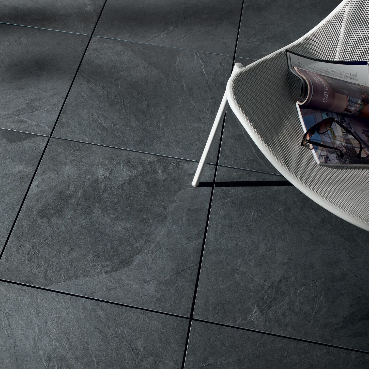 Porcelain stoneware tile - SLAB COKE - CERAMICHE CAESAR - matte ...