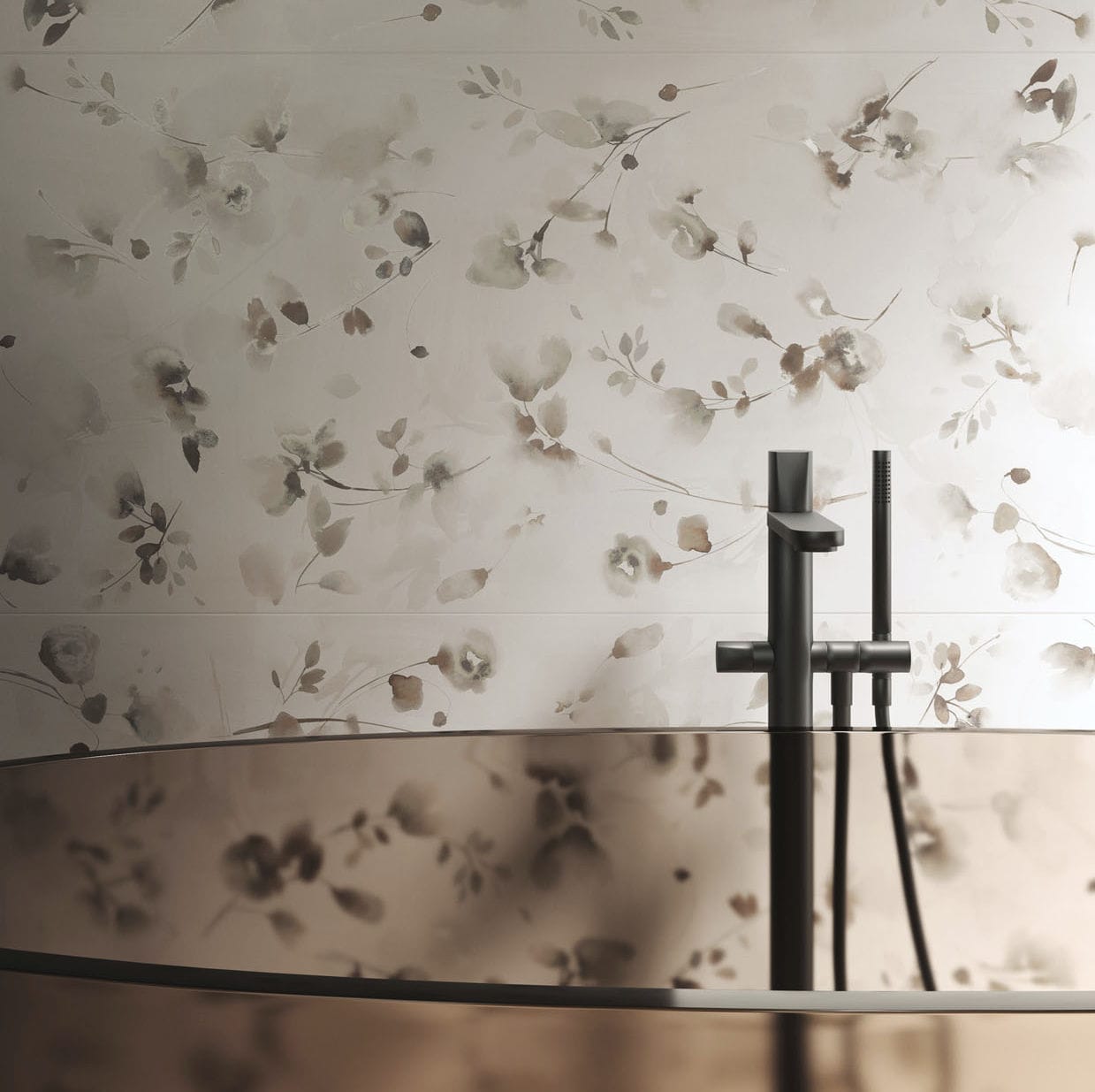 Porcelain stoneware tile - FLOWER - CERAMICHE CAESAR - matte / indoor ...