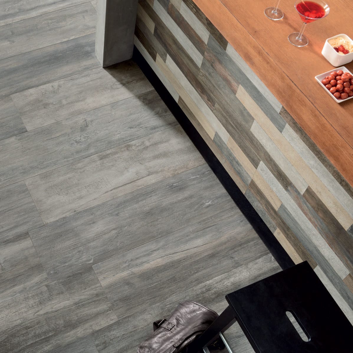 Porcelain stoneware tile - CINDER - CERAMICHE CAESAR - matte / indoor ...