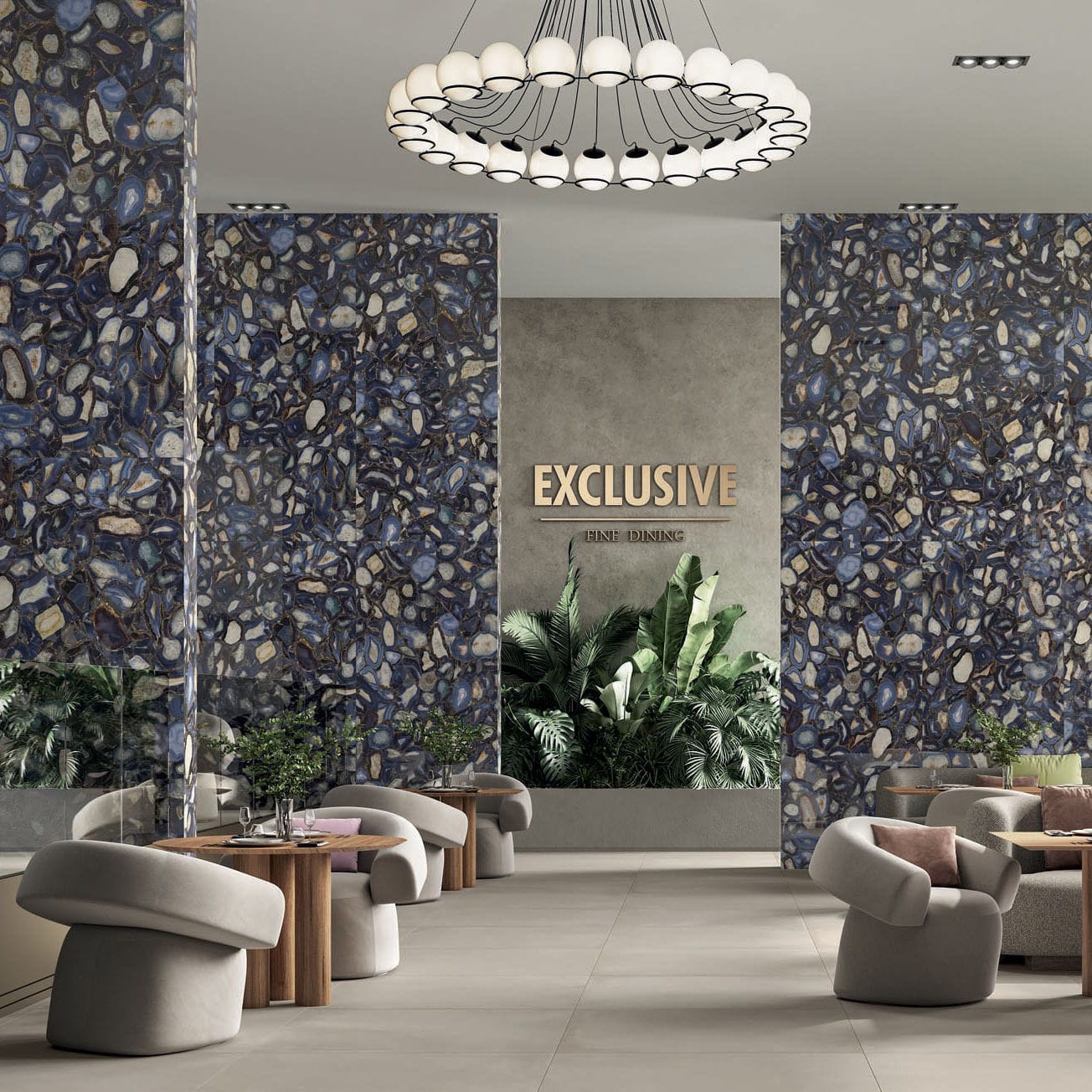 Porcelain stoneware tile - GEMS - CERAMICHE CAESAR - polished / high ...