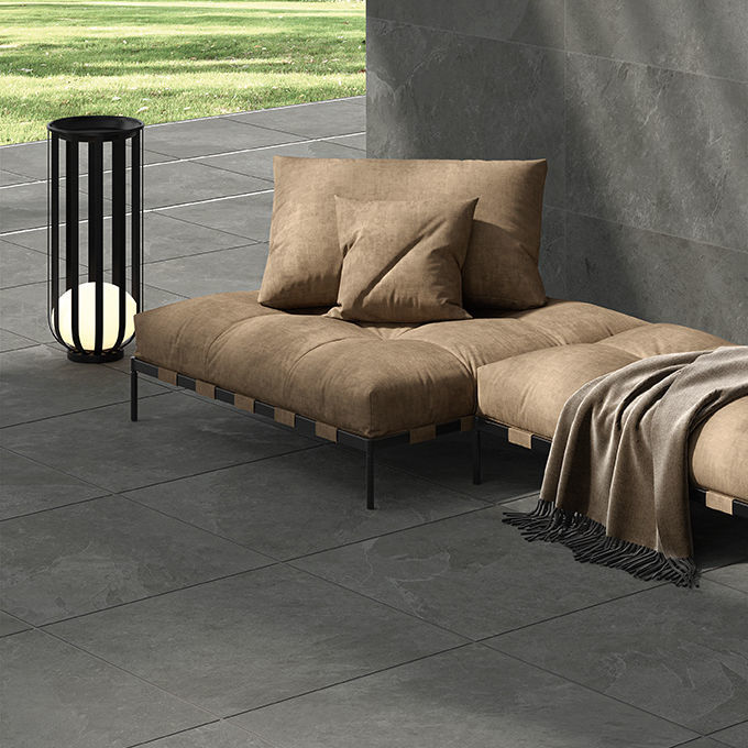Indoor tile - IRON - CERAMICHE CAESAR - outdoor / living room / for ...