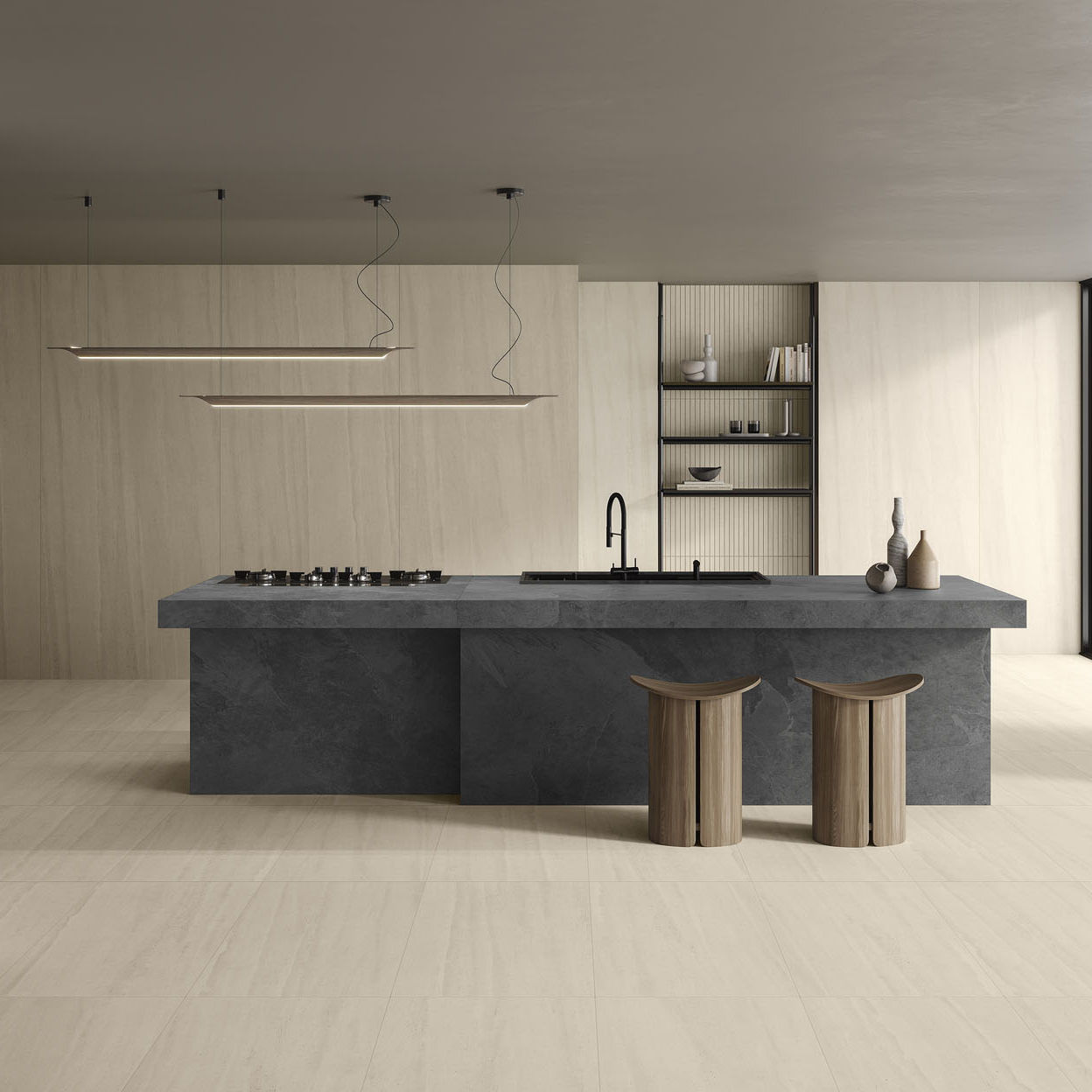 Porcelain stoneware tile - FARO - CERAMICHE CAESAR - matte / polished ...