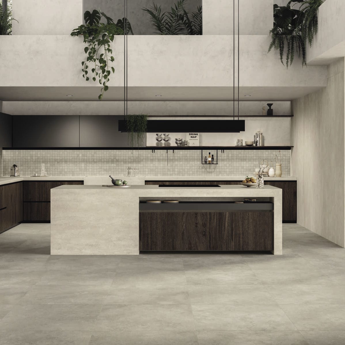 Porcelain stoneware tile - FUSION CROSS - CERAMICHE CAESAR - matte ...