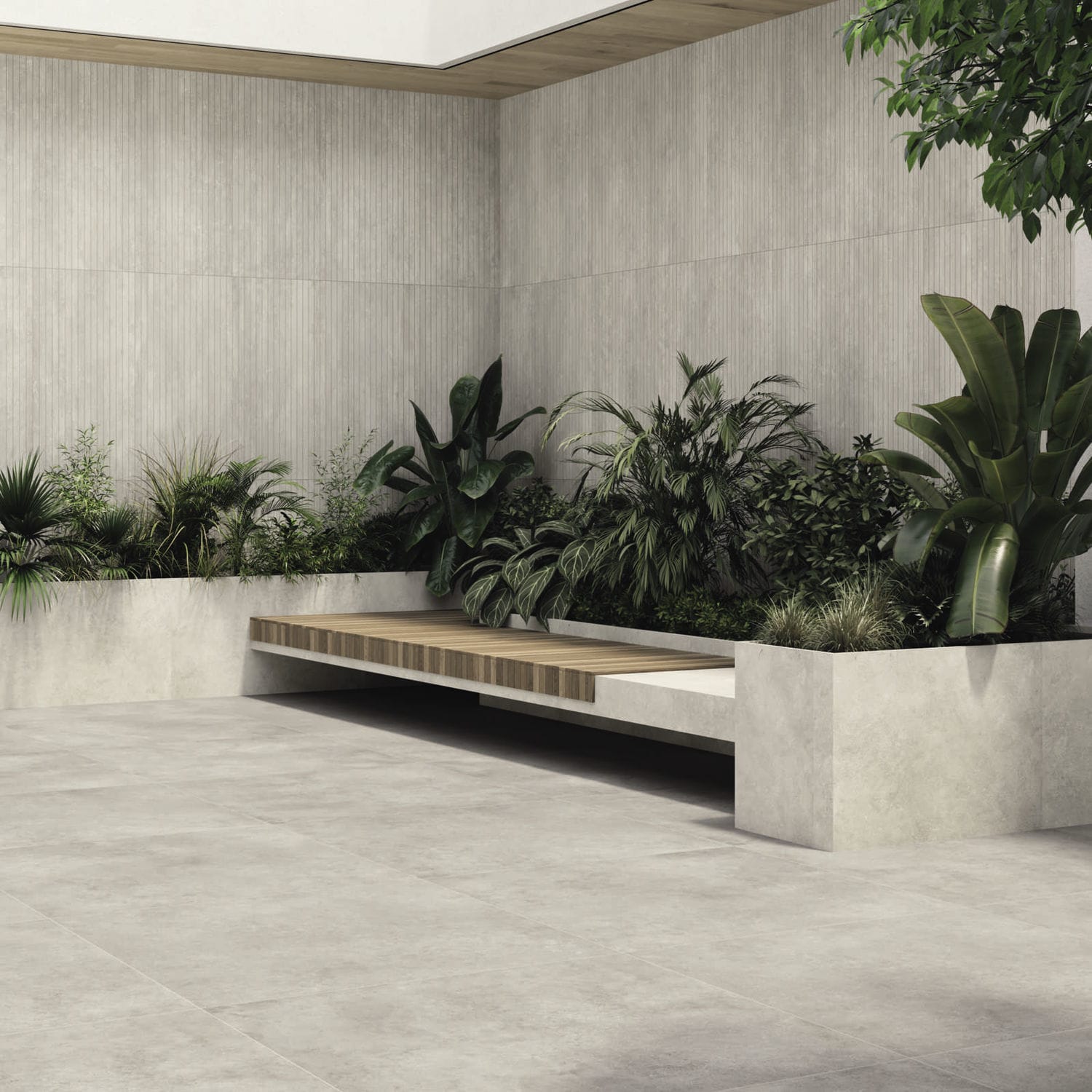 Porcelain tile - CLEAR VEIN - CERAMICHE CAESAR - matte / indoor / outdoor