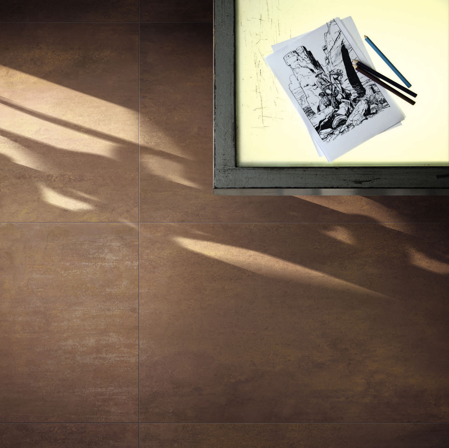 Indoor tile - COPPER - CERAMICHE CAESAR - outdoor / bathroom / living room