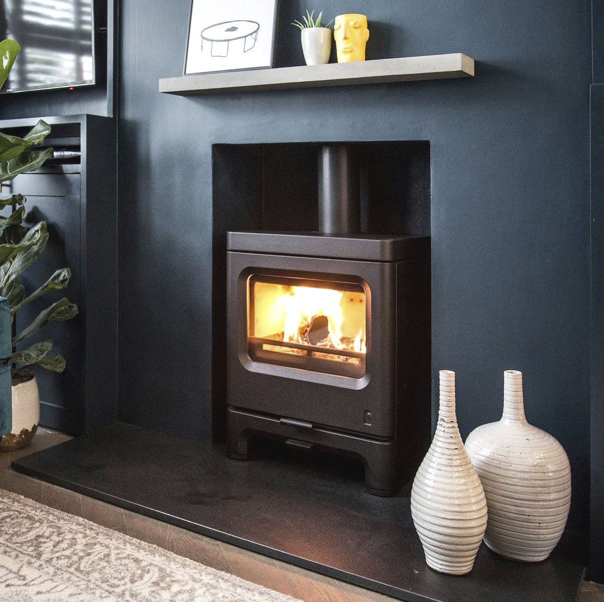 Wood heating stove - SKYE 5 - CHARNWOOD - 0 - 5 kW / 7 kW / multi-fuel