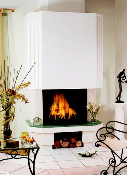 Wood-burning fireplace - ERIKA BÛCHER - BRISACH SAS - built-in / Single ...