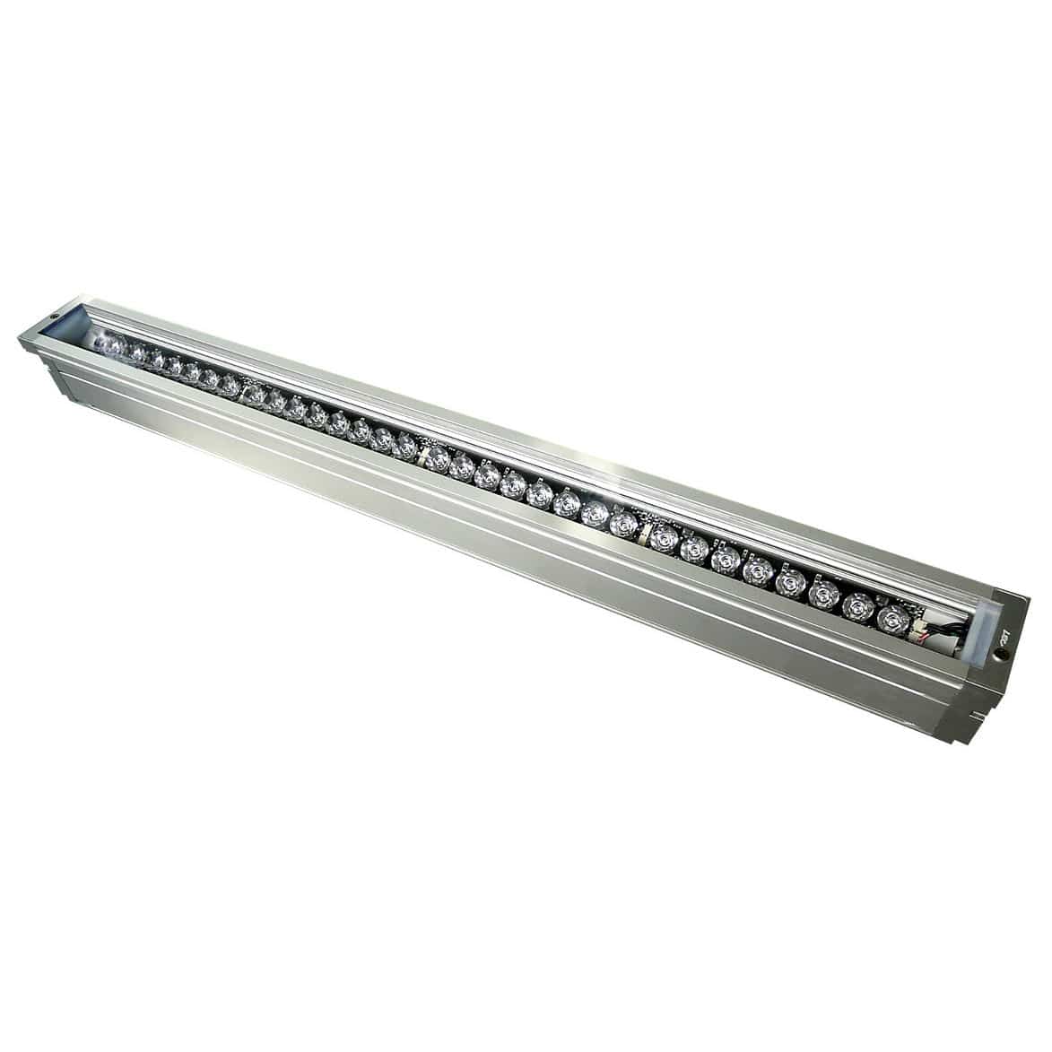 Recessed floor light fixture - PASSY - LEC LYON - LED / linear / IP68