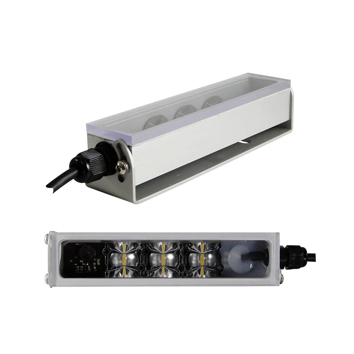 Surface-mounted light fixture - ARCHES - LEC LYON - LED / linear / IP67