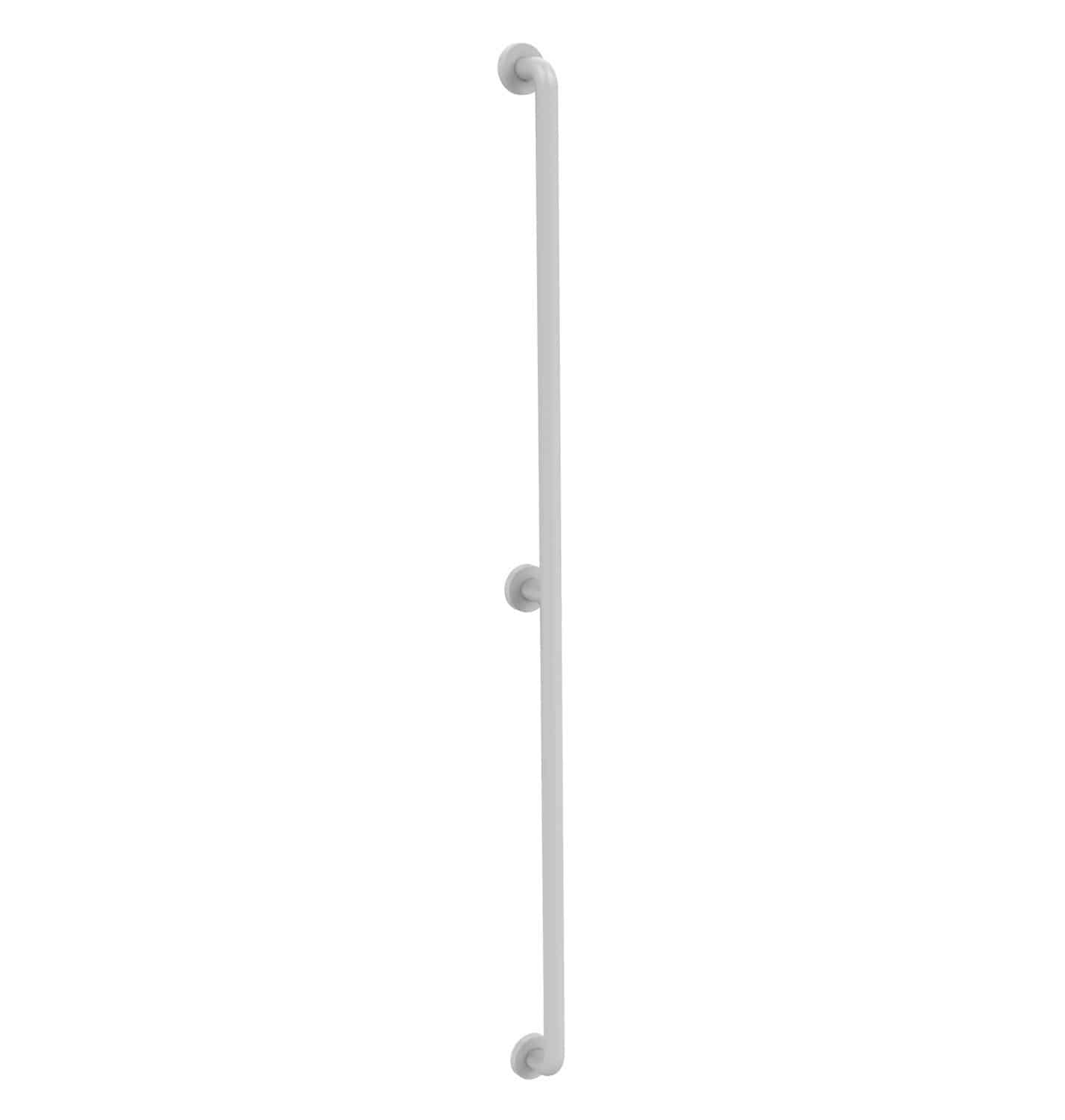 Aluminum grab bar - 60465 - PRESTO - straight / vertical / wall-mounted