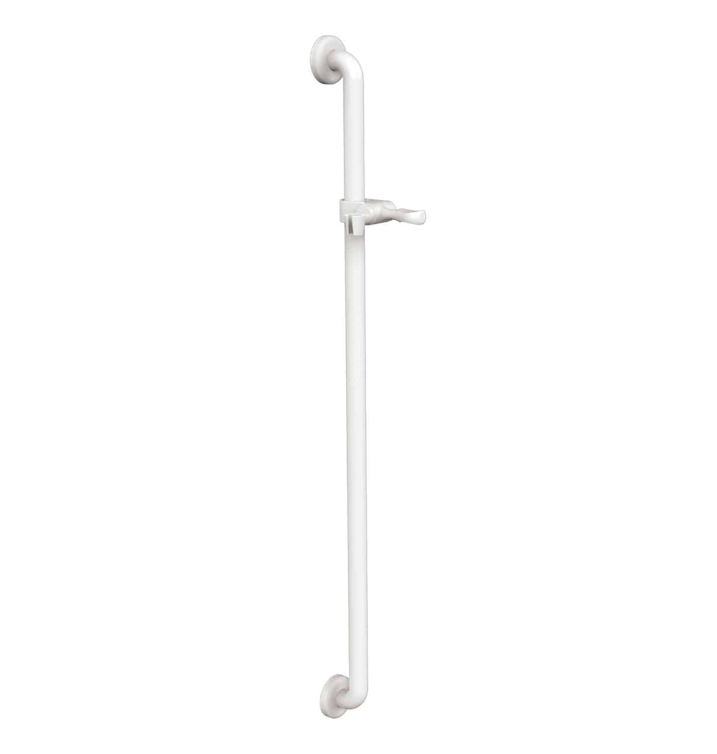 Aluminum grab bar - 60664 - PRESTO - straight / wall-mounted / commercial