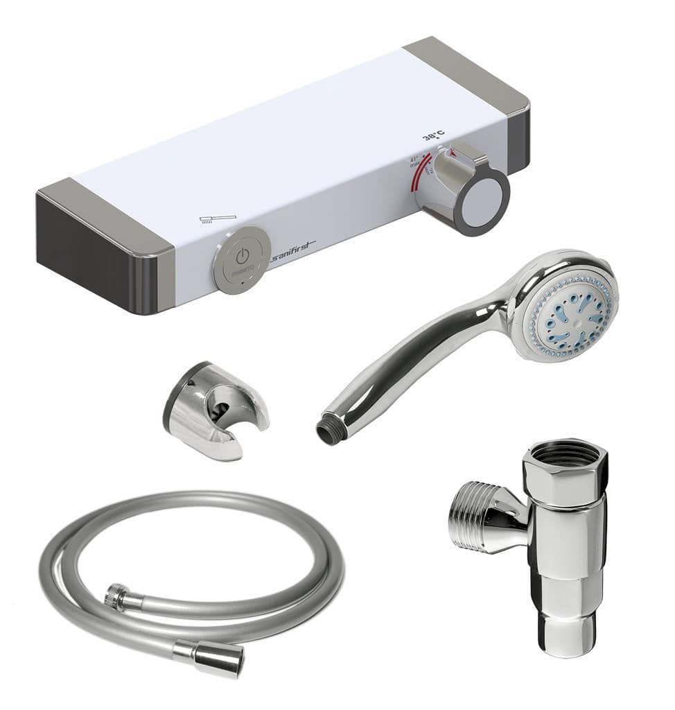 Wall-mounted shower set - MASTERMIX : 75708 - PRESTO - contemporary ...