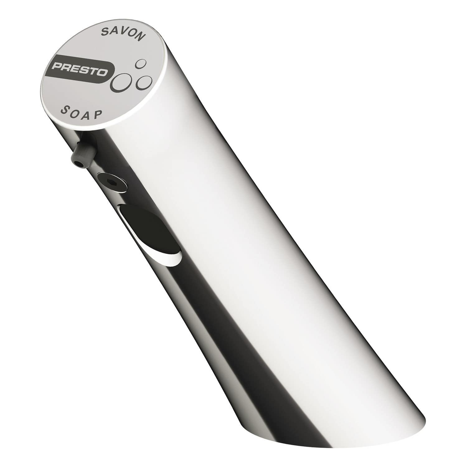 Public use soap dispenser - 60382 - PRESTO - countertop / chromed metal ...
