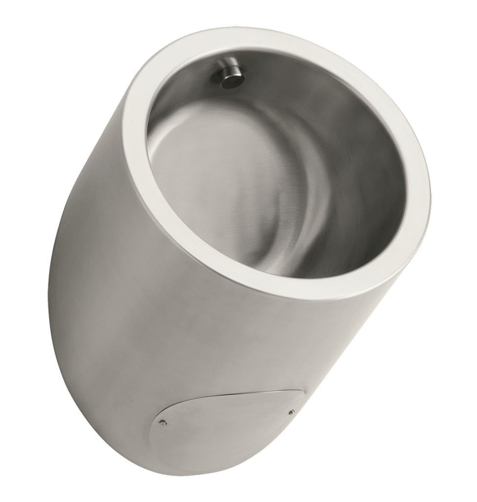 Stainless steel urinal - 71300 - PRESTO - wall-mounted / for public ...