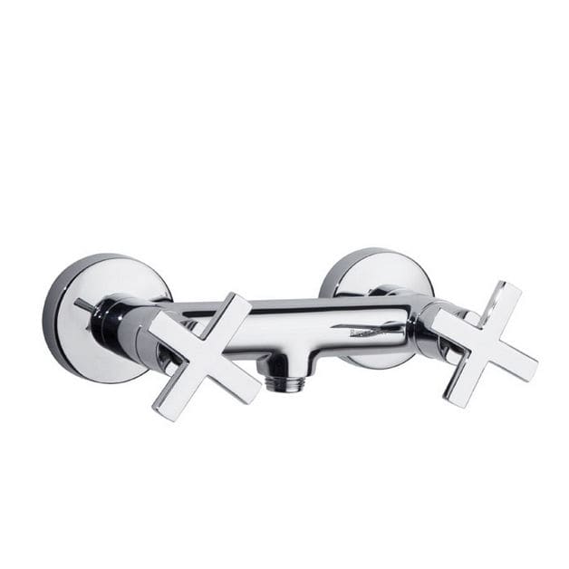 Double-handle shower mixer tap - 6208S - RAMON SOLER - wall-mounted ...