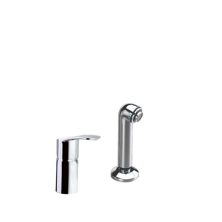 Shower mixer tap - 572201 - RAMON SOLER - countertop / chrome-plated ...