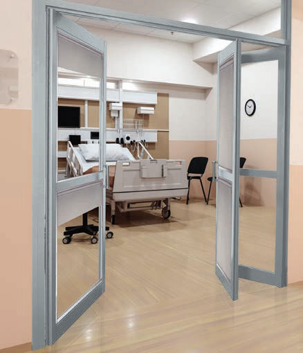 Entry door - VersaMax 2.0 Fold ICU - ASSA ABLOY Entrance Systems ...