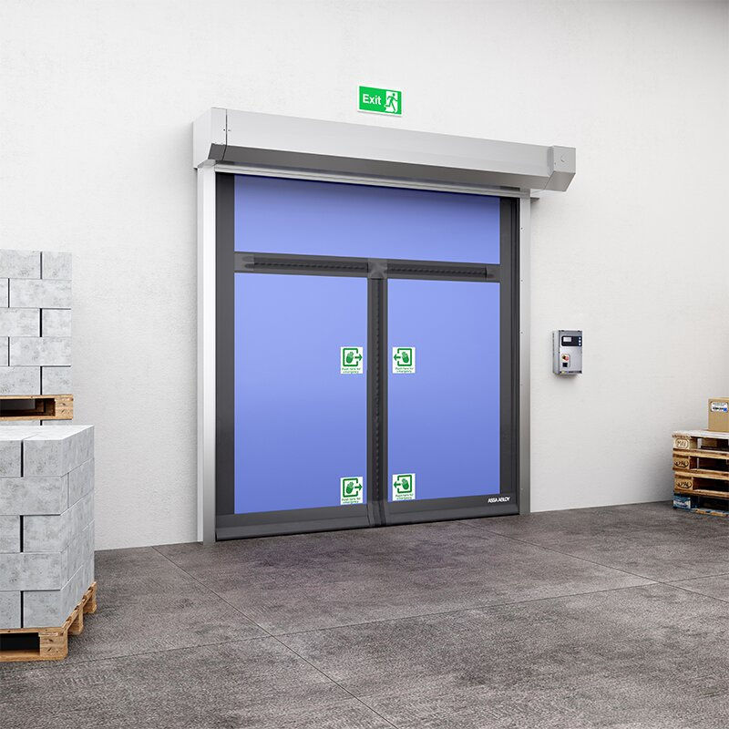Roll-up industrial door - HS90-Series - ASSA ABLOY Entrance Systems ...