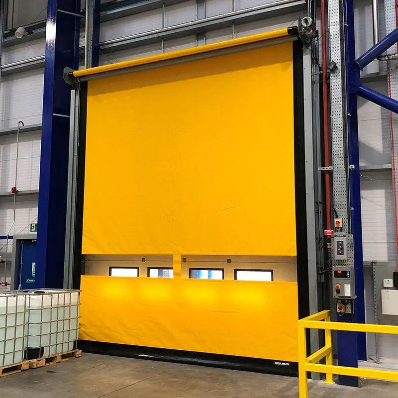 Sectional industrial door - HS-Series Day & Night - ASSA ABLOY Entrance ...