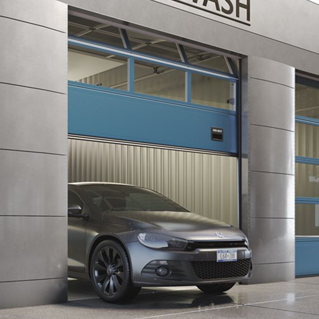 Sectional industrial door - OH1042DD - ASSA ABLOY Entrance Systems ...