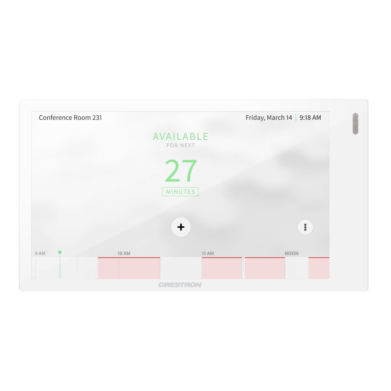 Home automation system touch screen - TSW-570-W-S - CRESTRON - wall ...