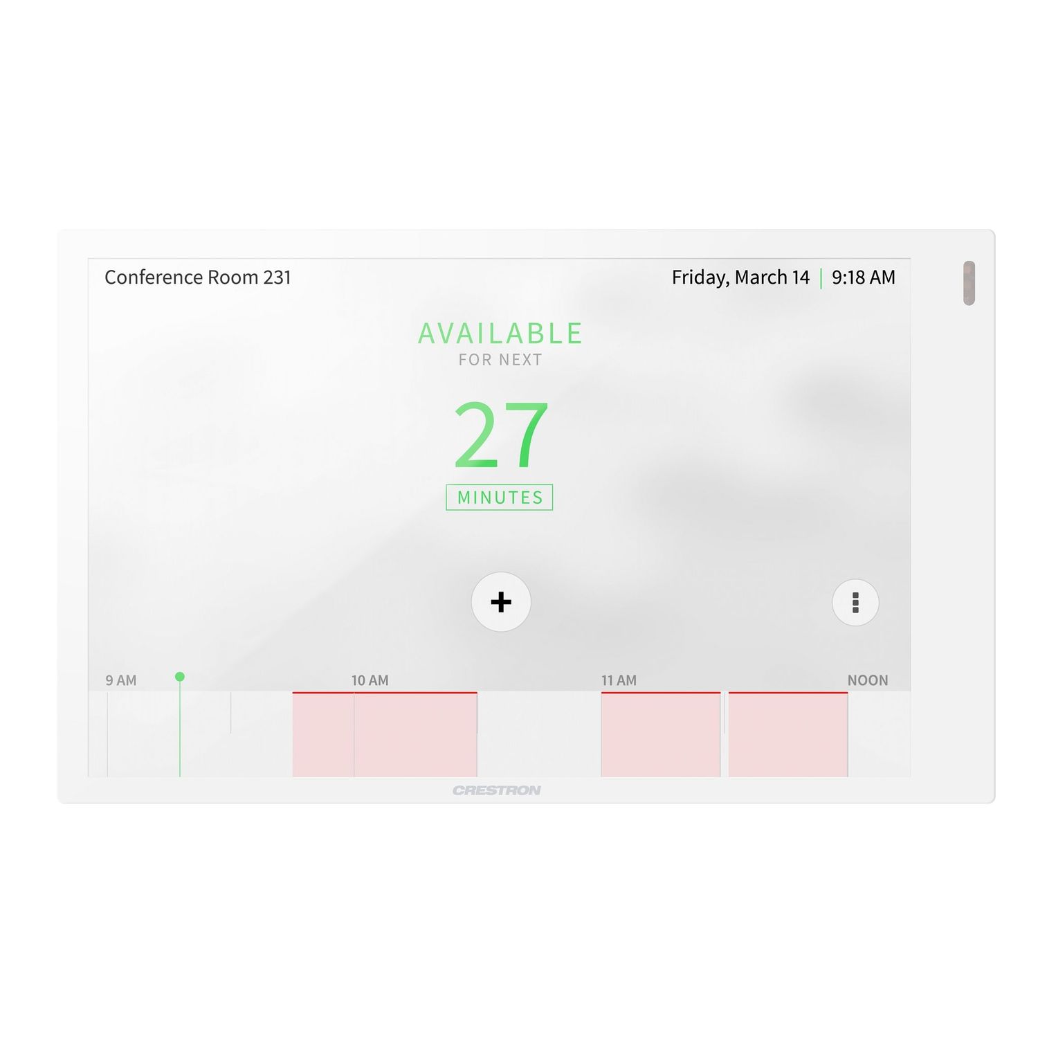 Home automation system touch screen - TSW-770-W-S - CRESTRON - wall ...