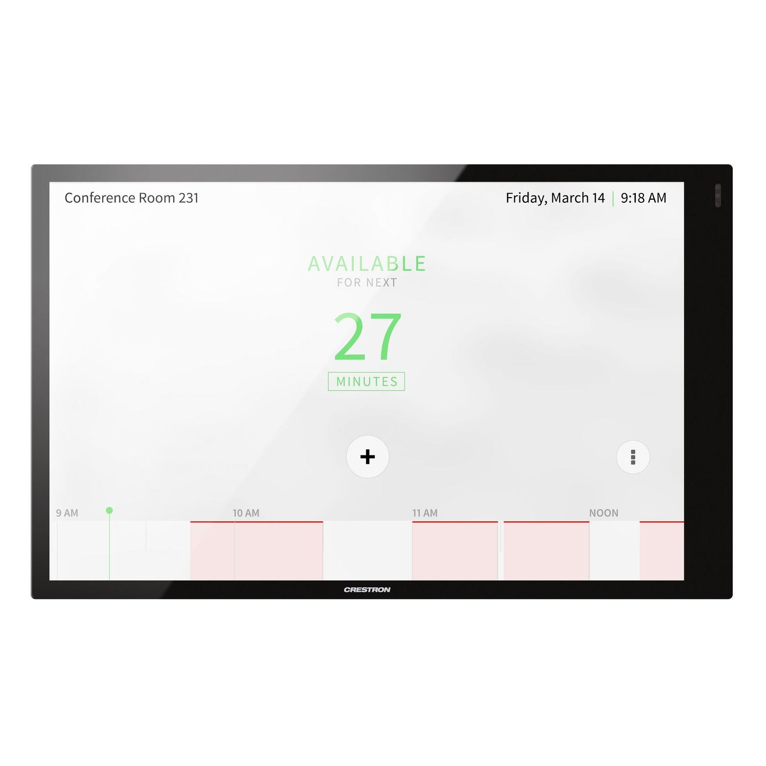 Home automation system touch screen - TSS-1070-B-S - CRESTRON - wall ...