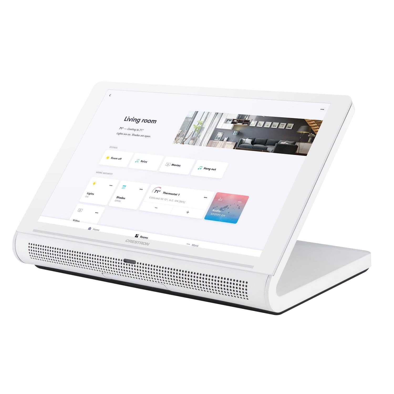 Home automation system touch screen - TS-770R-W - CRESTRON - countertop ...