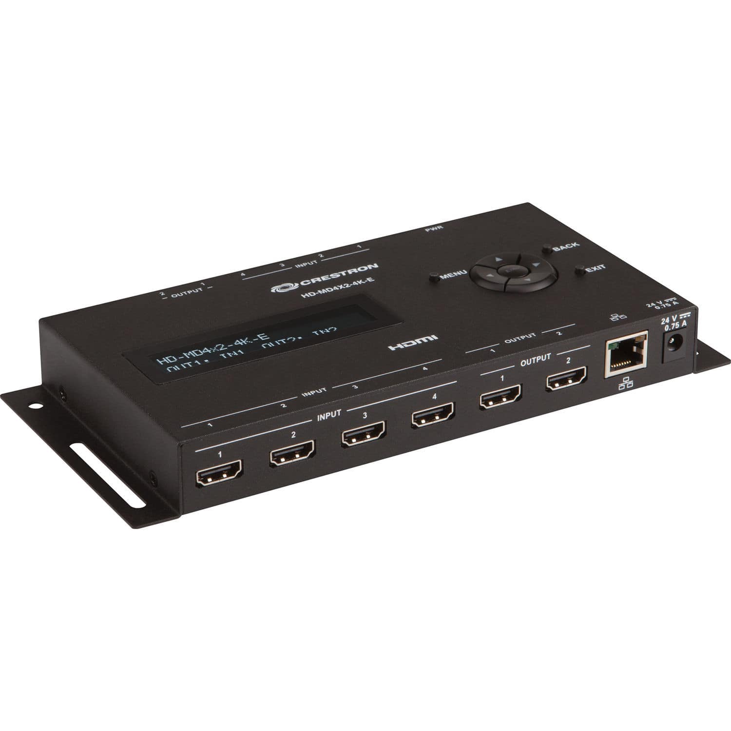 Distributed audio home automation system - HD-MD4X2-4K-E - CRESTRON ...