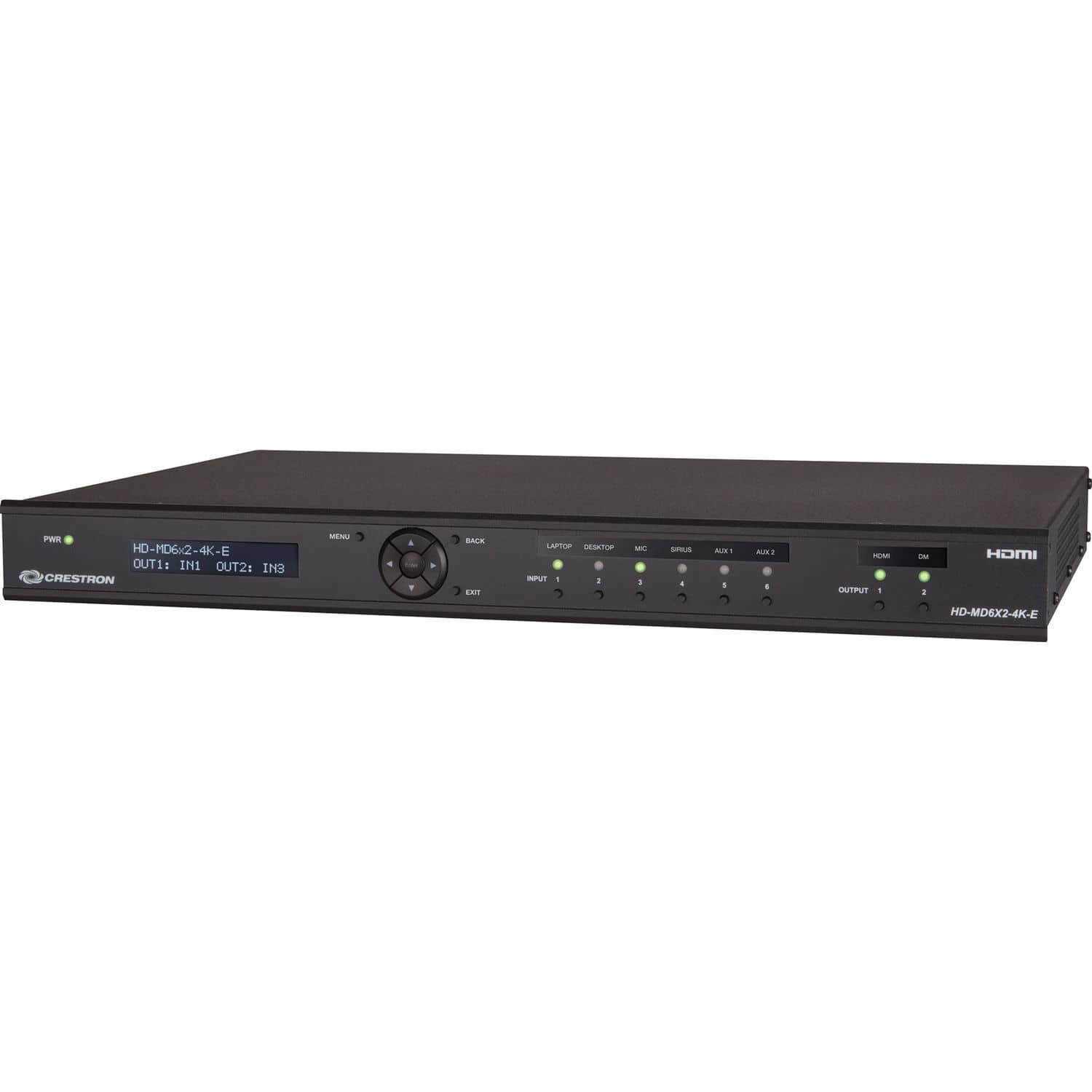 Distributed audio home automation system - HD-MD6X2-4K-E - CRESTRON ...