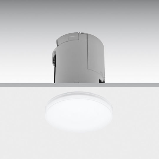 Recessed ceiling emergency light - LENS (SM) - Daisalux - round / LED ...