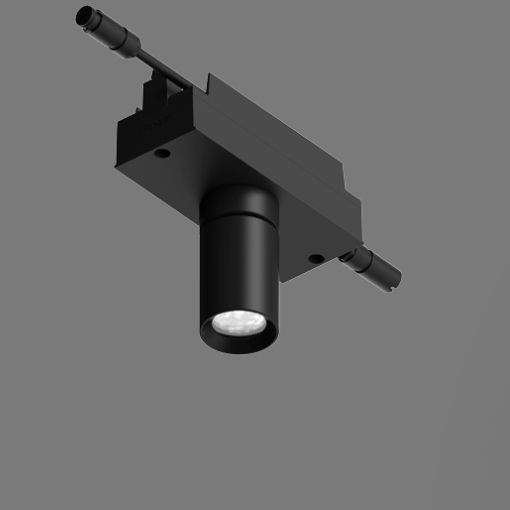 LED track light - IVY - Targetti Sankey S.p.a. - cylindrical / aluminum ...