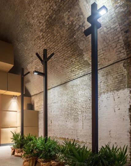 Garden lamp post - POLESANO : HEAD - DELTA LIGHT - contemporary ...
