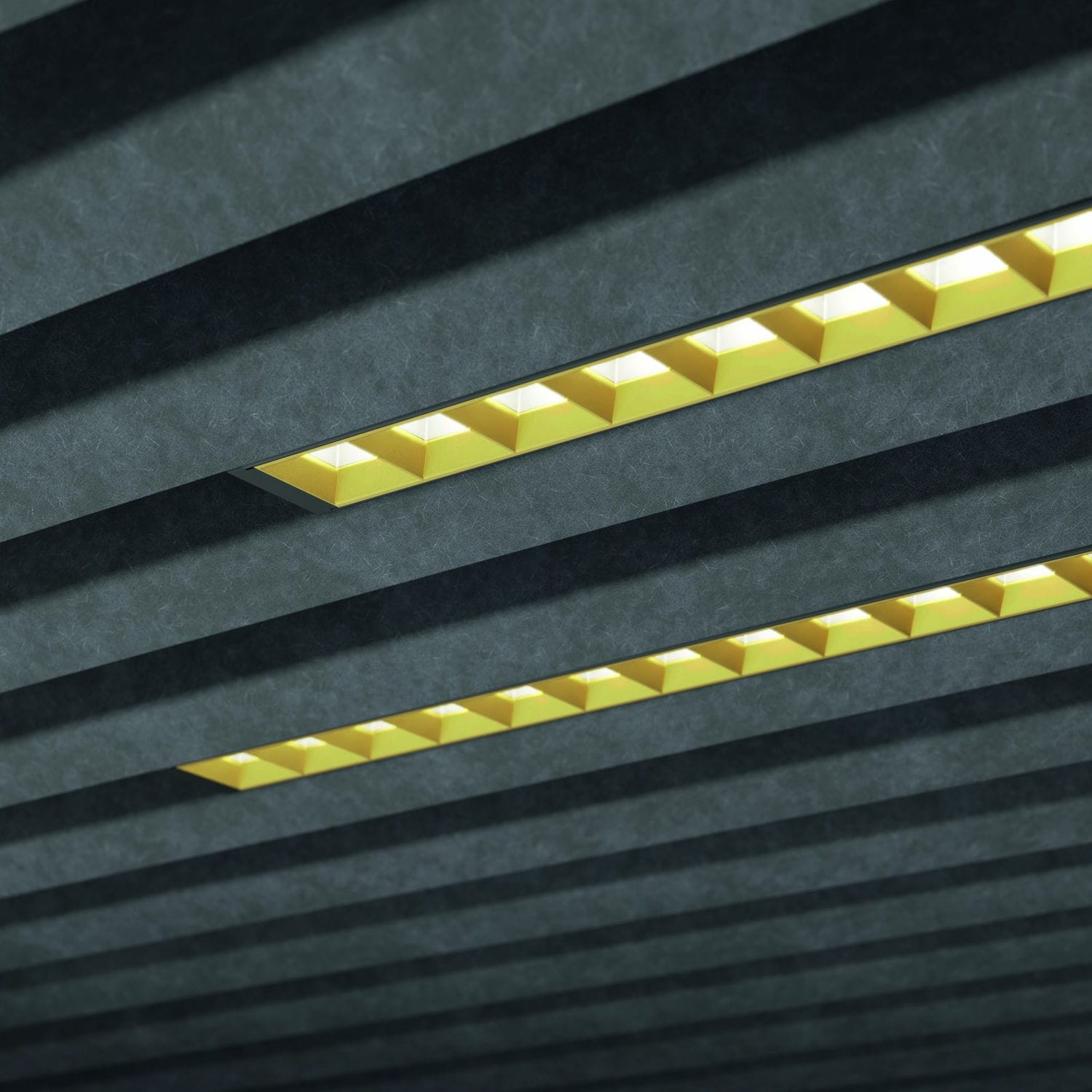 Recessed ceiling light fixture - D-LINER - DELTA LIGHT - LED / linear ...