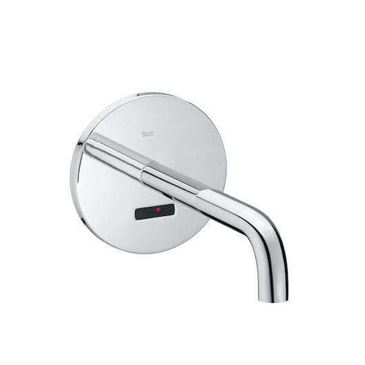 Washbasin mixer tap - SENTRONIC - ROCA - built-in / electronic / brass