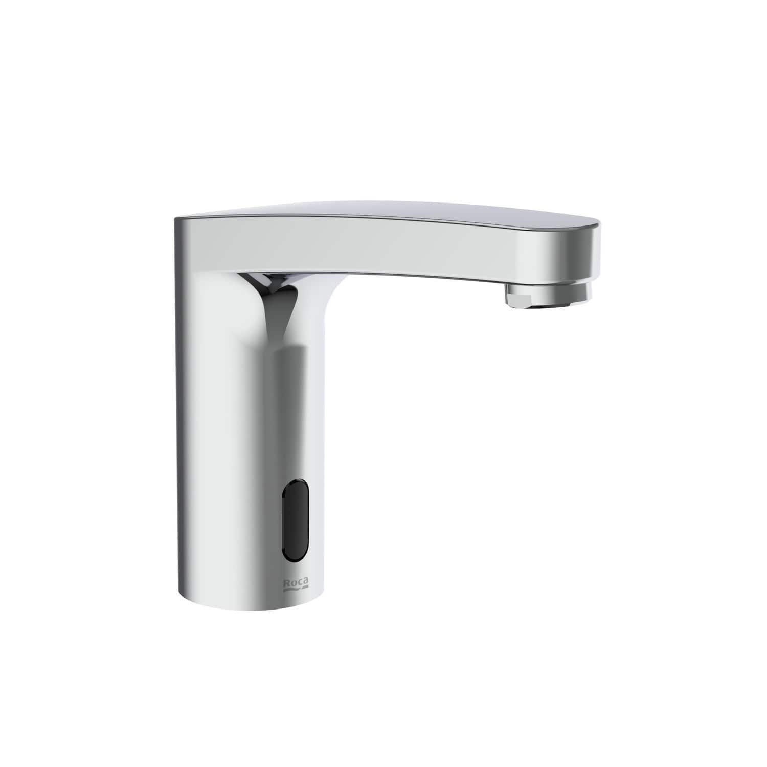 Washbasin single tap - L70-E - ROCA - countertop / infrared / chrome ...