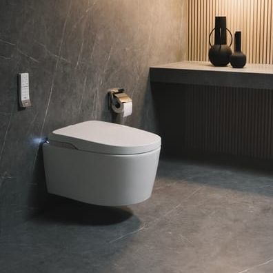 Smart WC - IN-WASH® INSIGNIA - ROCA - wall-hung / back to wall / ceramic