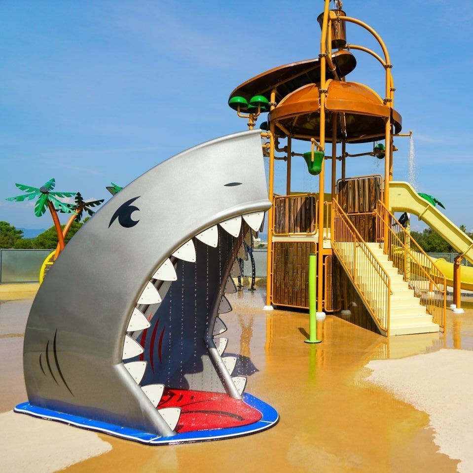 Playground water play feature - Diffazur Piscines - for water park