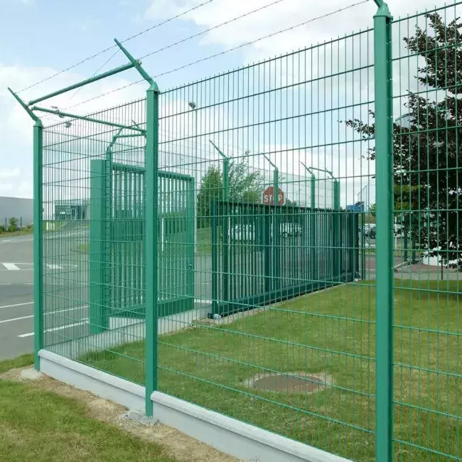 Welded mesh fence - AXIS® DR - DIRICKX - industrial / for public spaces ...