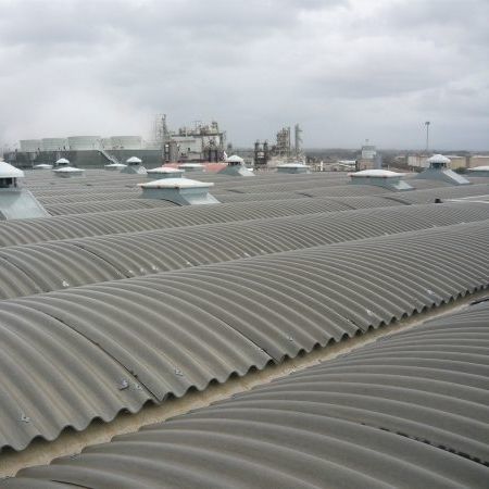 Pitched roofing sheet - IPSILONDA - EDILFIBRO - PVA / metal look ...