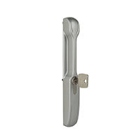 Sliding door pull handle - 5016 - Fapim - zamak / contemporary / with lock