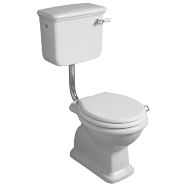Close coupled toilet - LA 01 + LA 28B - SIMAS ACQUA SPACE - ceramic ...