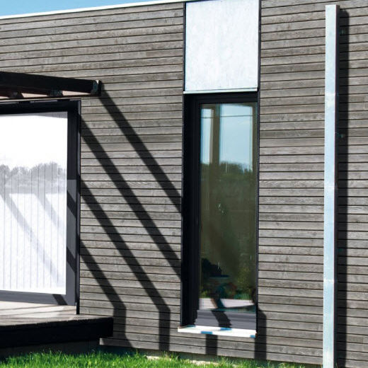 Strip cladding - INFINITY - FP BOIS - wooden / textured