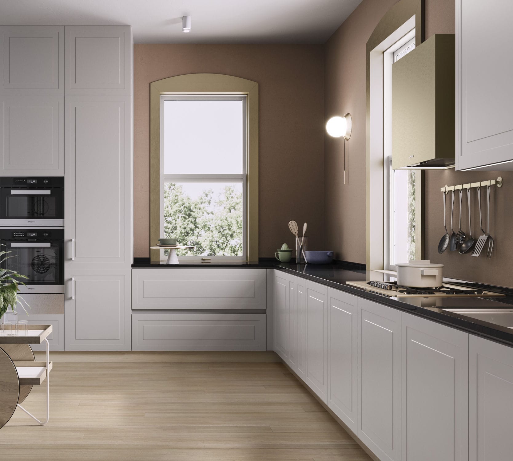 Traditional kitchen - CUCINA 4 - GAROFOLI - lacquered wood / modular ...