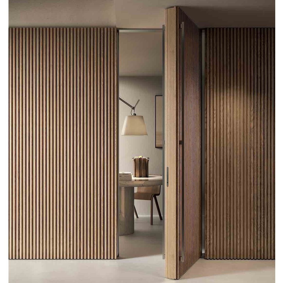 Interior door - Filomuro bilico - GAROFOLI - wooden / swing / contemporary