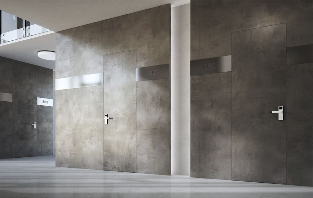 Interior door - FILOMURO REI 60 - GAROFOLI - wooden / swing / without ...