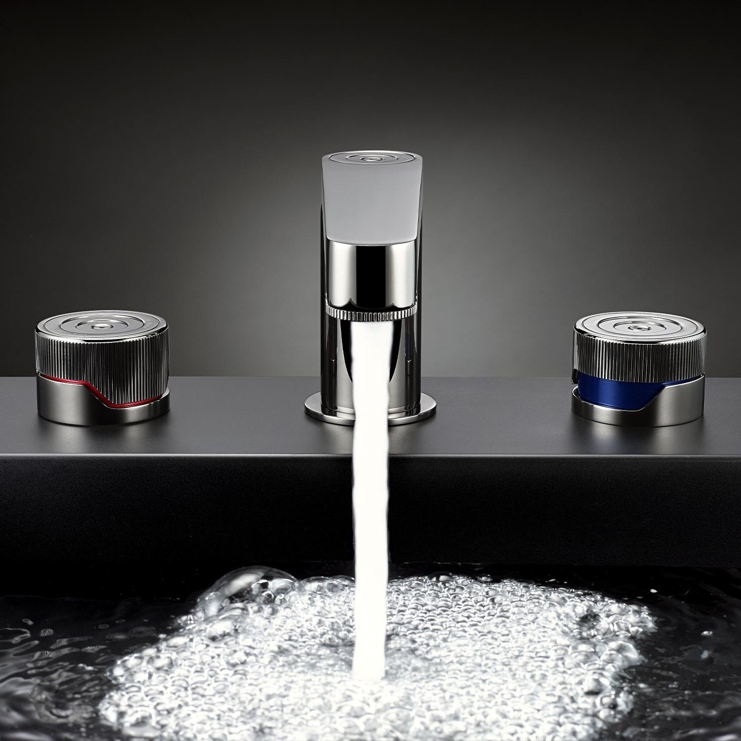 Double-handle washbasin mixer tap - ZOOM.5 - THG Paris - countertop ...